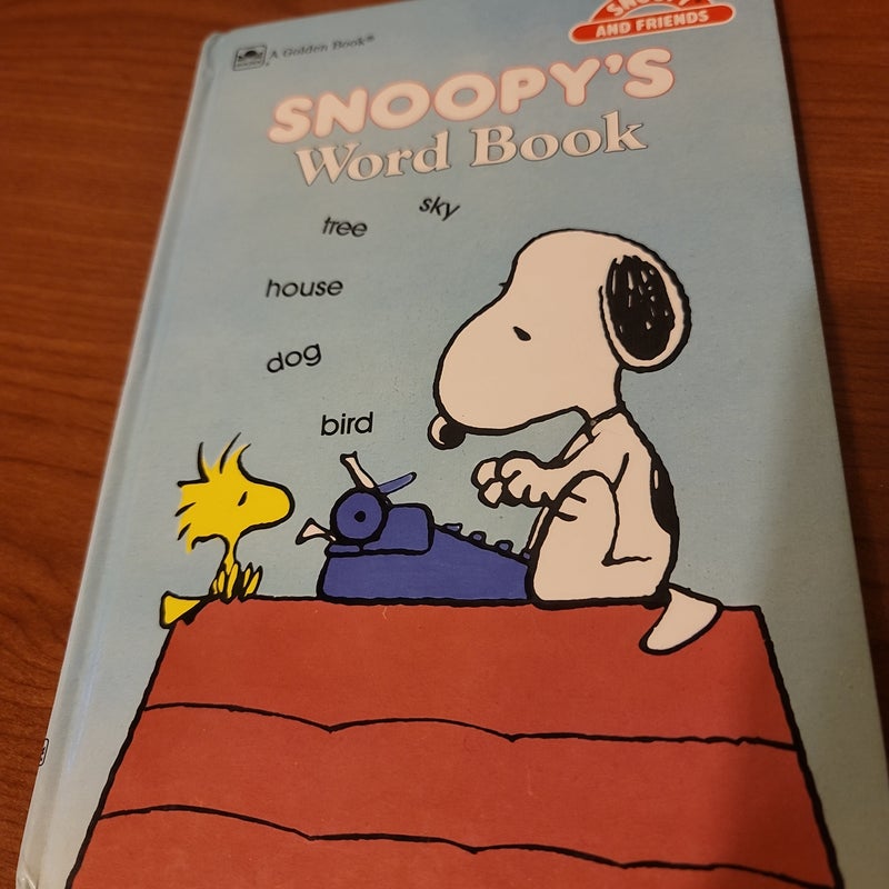 Snoopy's Word Book by Charles Schulz