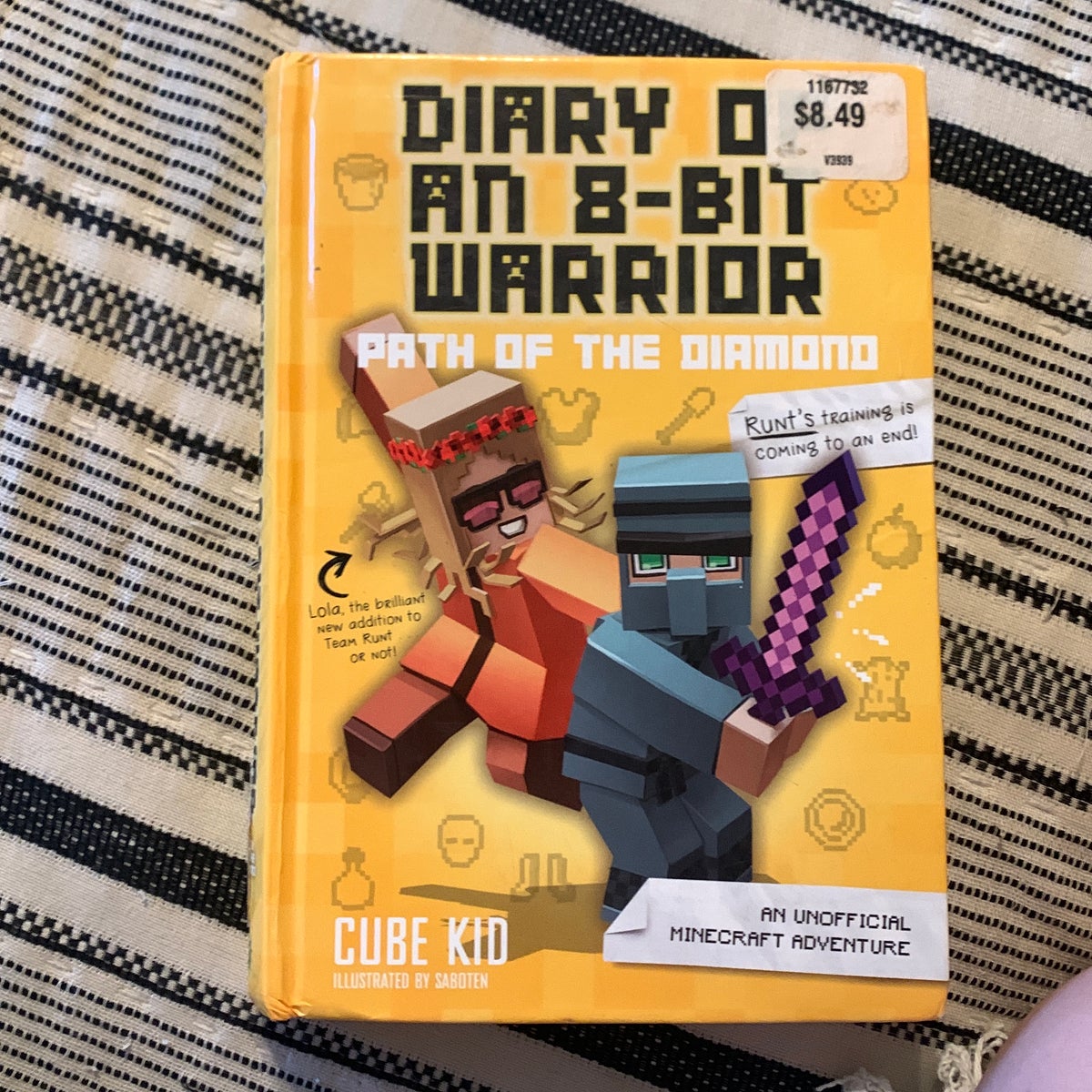 Diary of an 8-Bit Warrior: Path of the Diamond by Cube Cube Kid