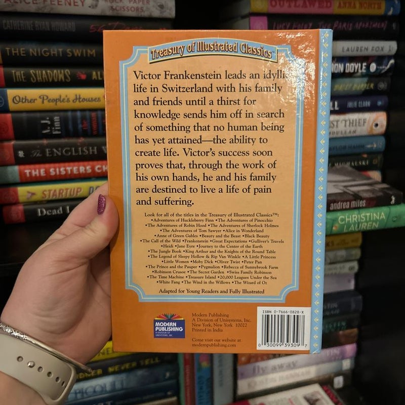 Frankenstein (treasury of illustrated classics) by Mary shelley, Hardcover | Pangobooks