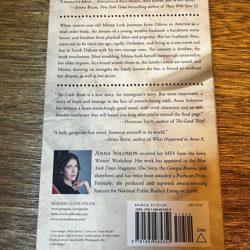 The Little Bride by Anna Solomon, Paperback | Pangobooks