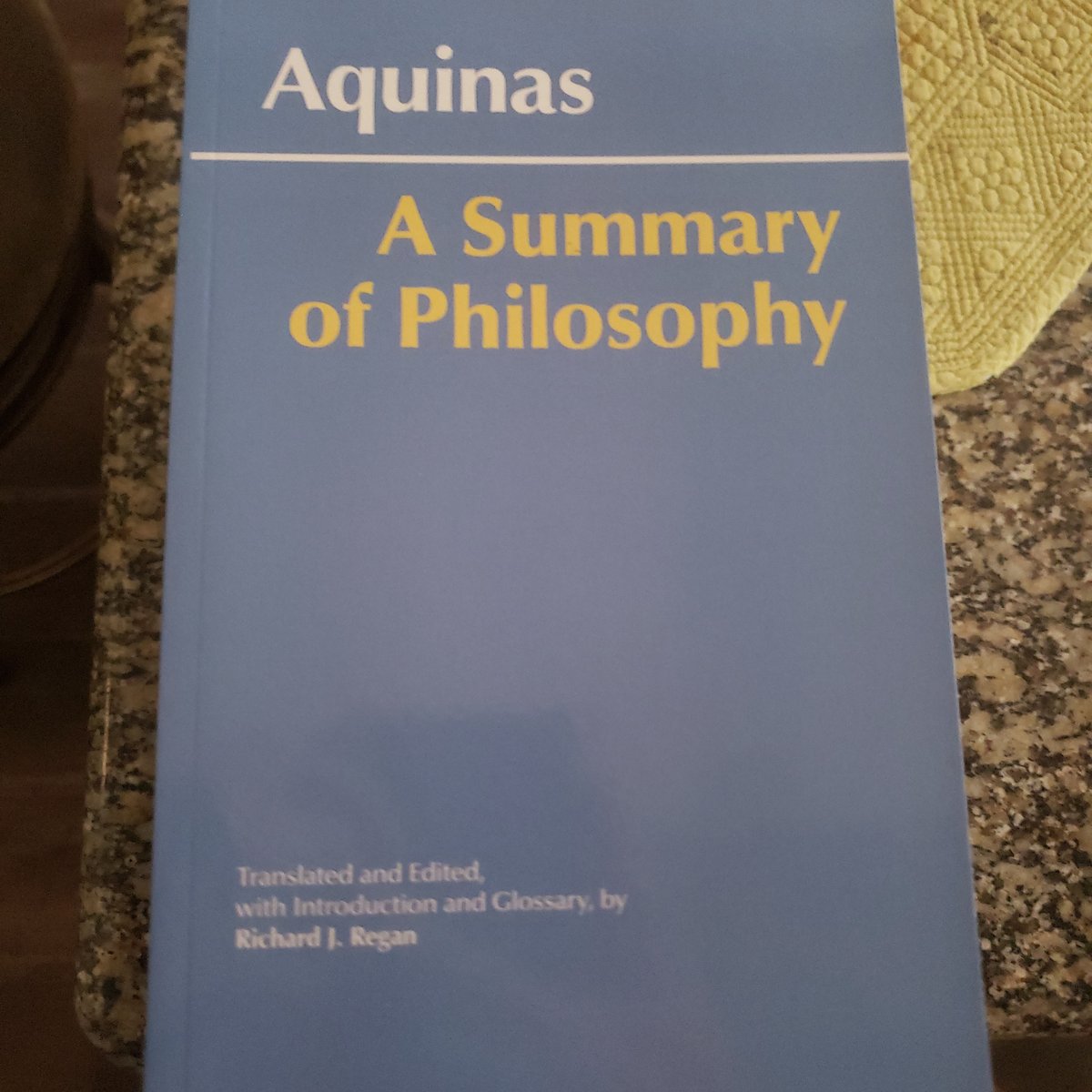 A Summary of Philosophy by Thomas Aquinas, Richard J. Regan