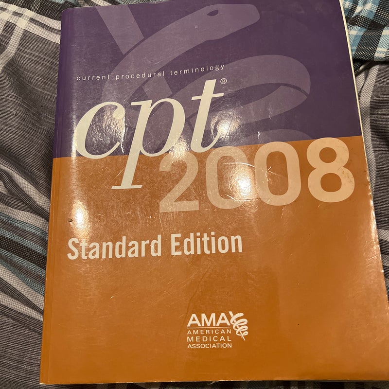 CPT 2008 by American Medical Association, Paperback | Pangobooks