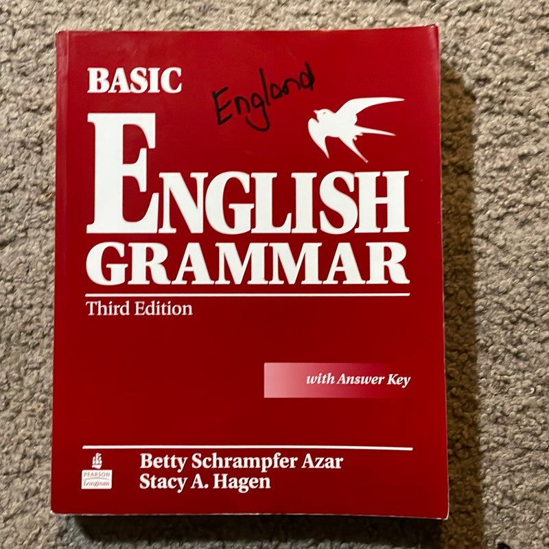 Basic English Grammar by Betty Schrampfer Azar, Stacy A. Hagen
