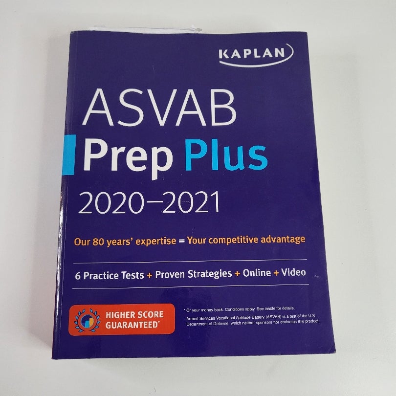 ASVAB Prep Plus 2020-2021 by Kaplan Test Prep, Paperback | Pangobooks