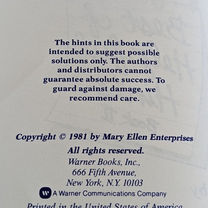 Mary Ellen's Best of Helpful Hints