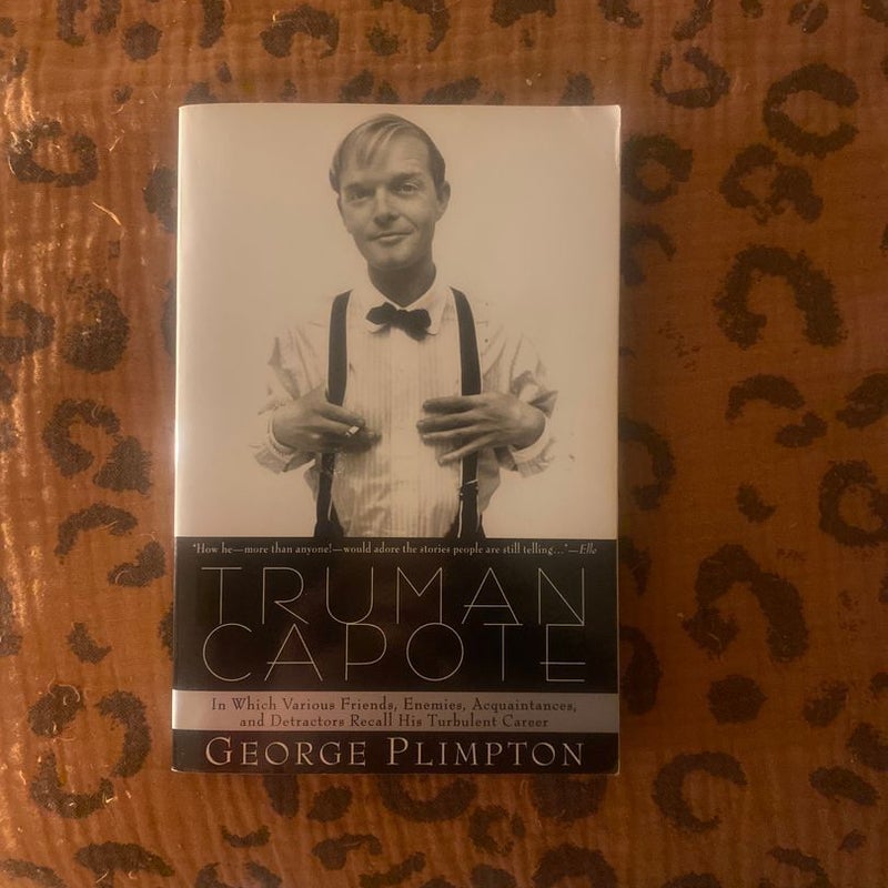 Truman Capote by George Plimpton