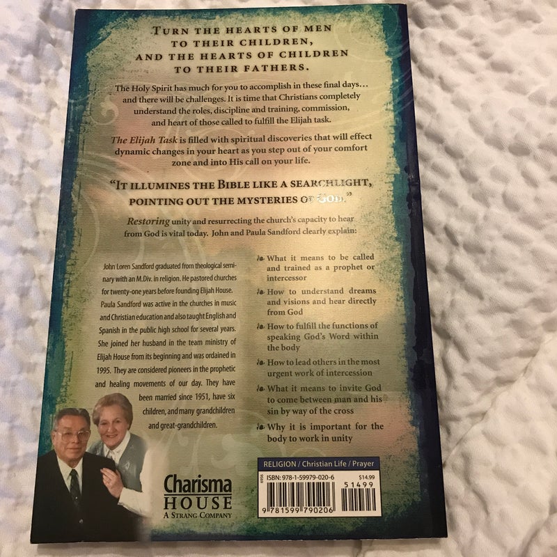 The Elijah Task by John Loren Sandford, Paperback | Pangobooks