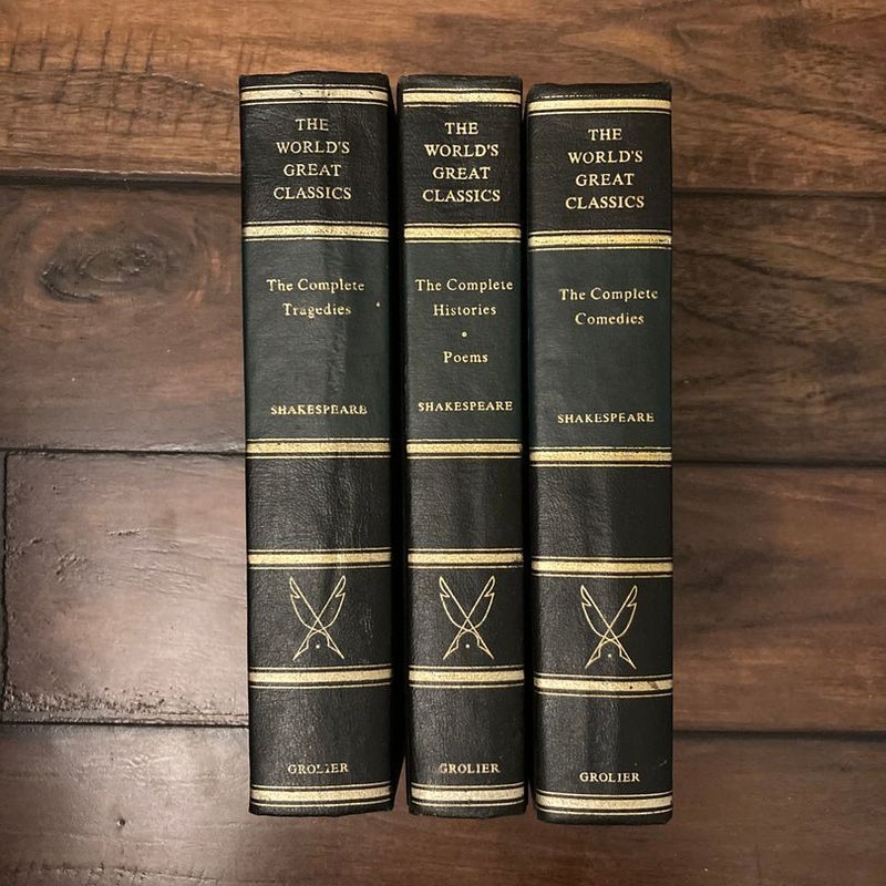Grolier’s The World’s Great Classics by William Shakespeare, Hardcover ...