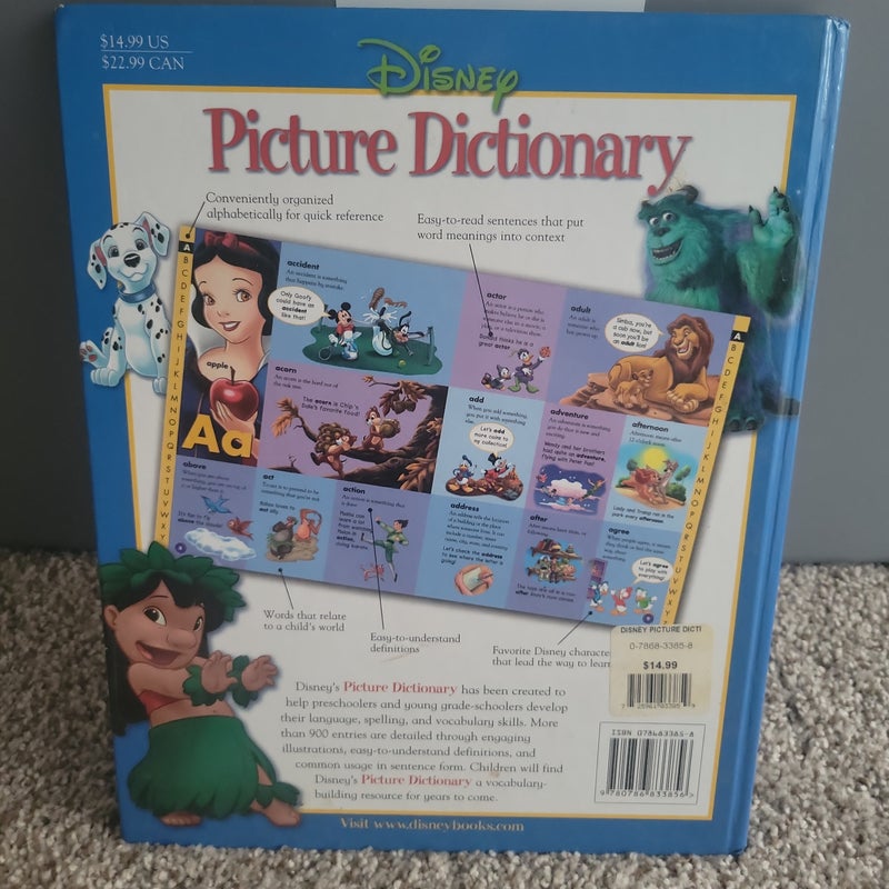 Disney Picture Dictionary by Thea Feldman, Hardcover | Pangobooks