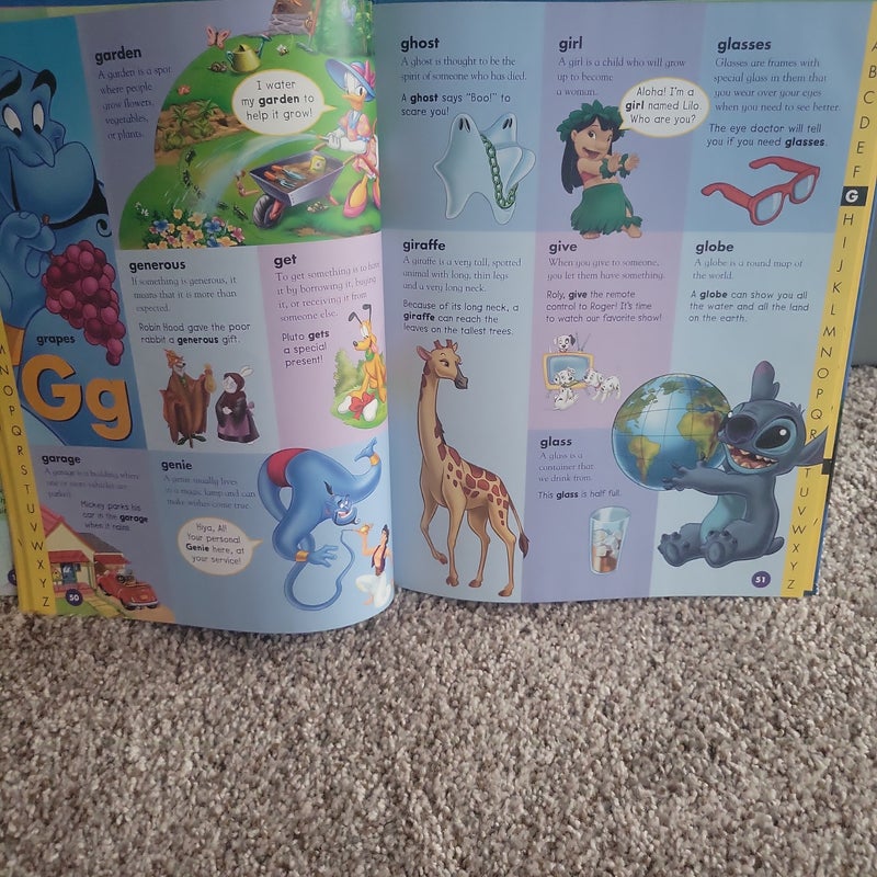 Disney Picture Dictionary by Thea Feldman, Hardcover | Pangobooks