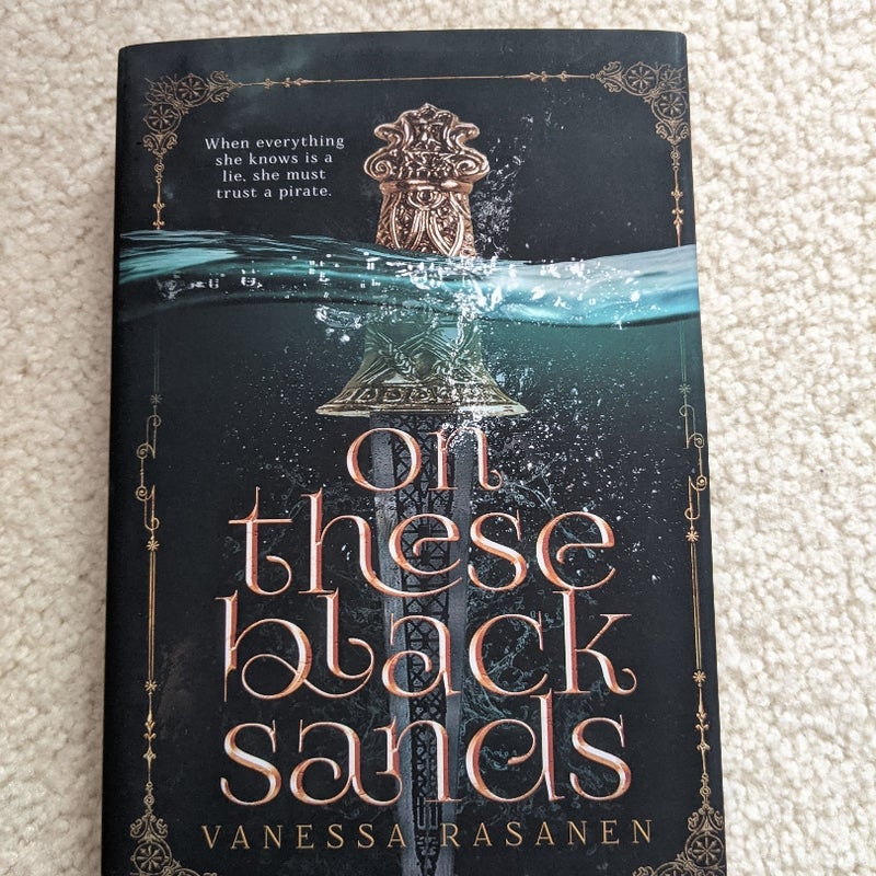 On These Black Sands by Vanessa Rasanen
