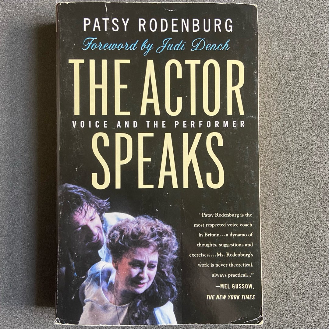 The Actor Speaks by Patsy Rodenburg, Judi Dench