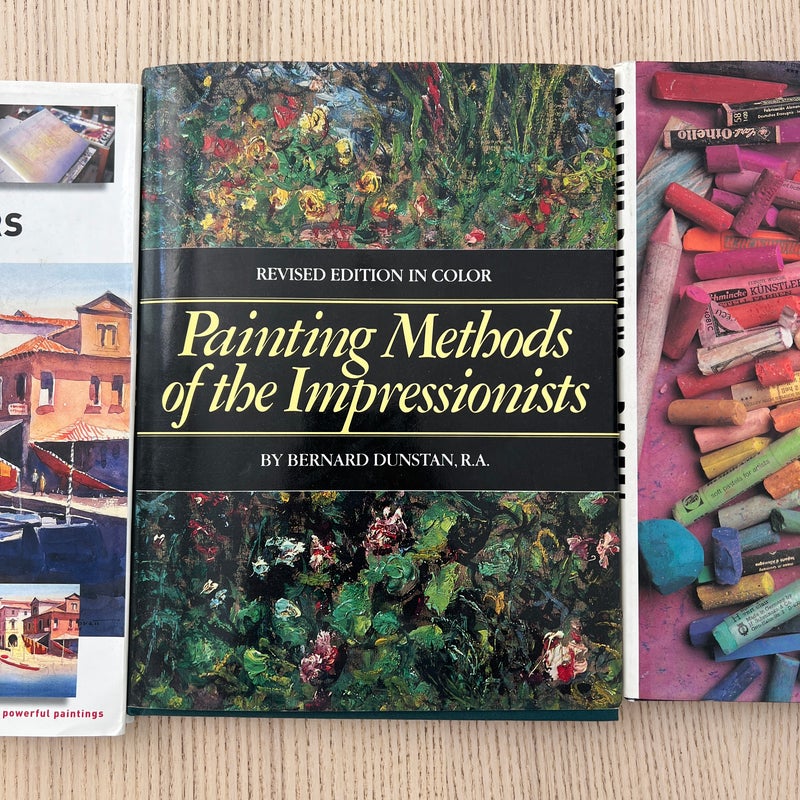 3 Books Watercolor Design, Impressionist Methods, Creative Pastel by ...