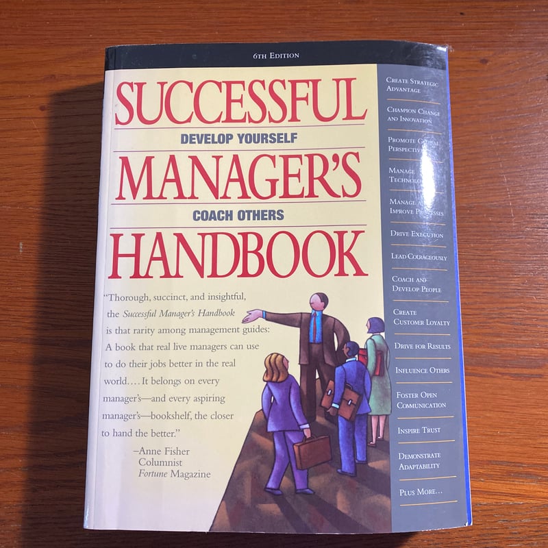 Successful Manager's Handbook by Brian L. Davis, Paperback | Pangobooks