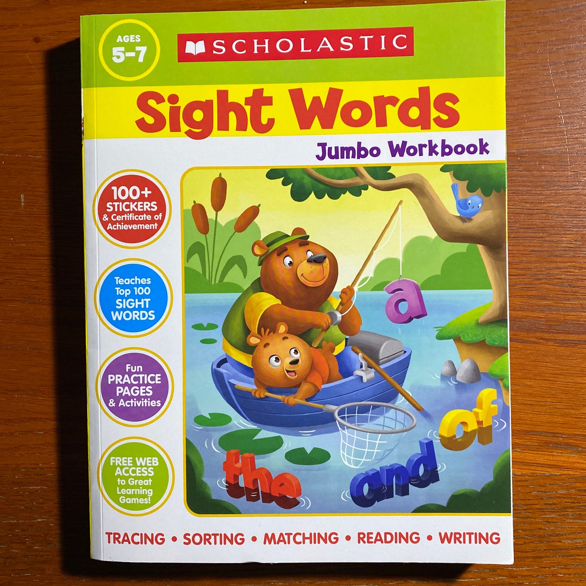 Scholastic Sight Words Jumbo Workbook by Scholastic