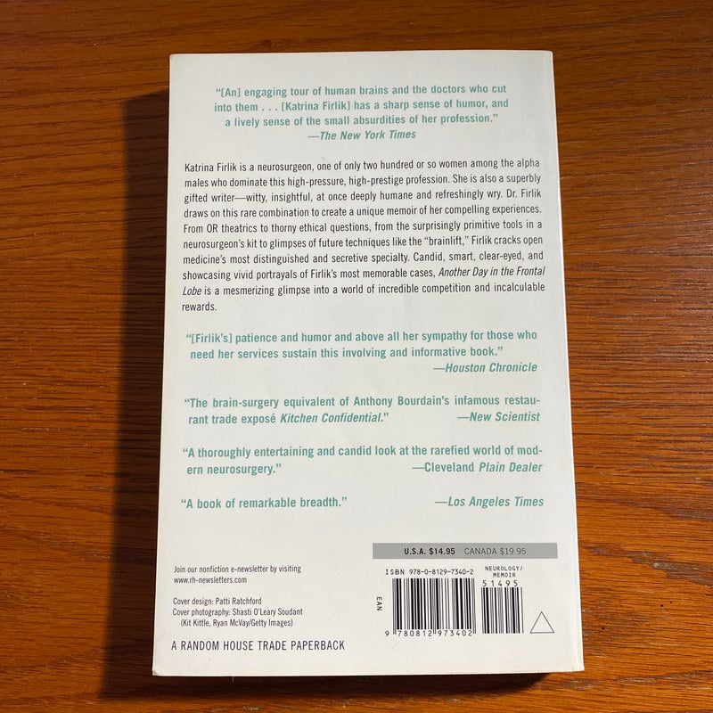 Another Day in the Frontal Lobe by Katrina Firlik