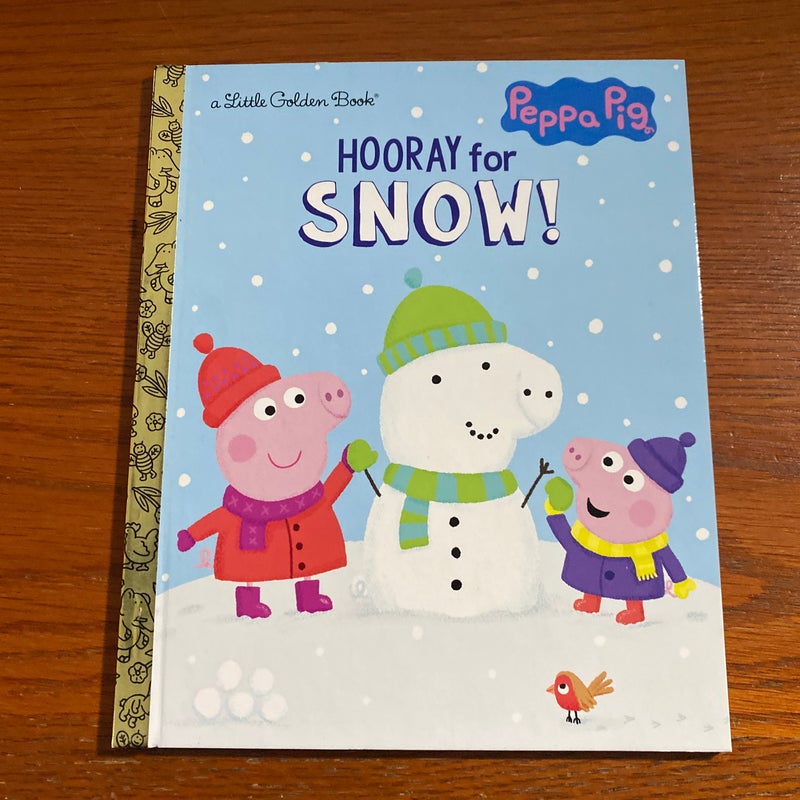 Hooray for Snow! (Peppa Pig) by Courtney Carbone