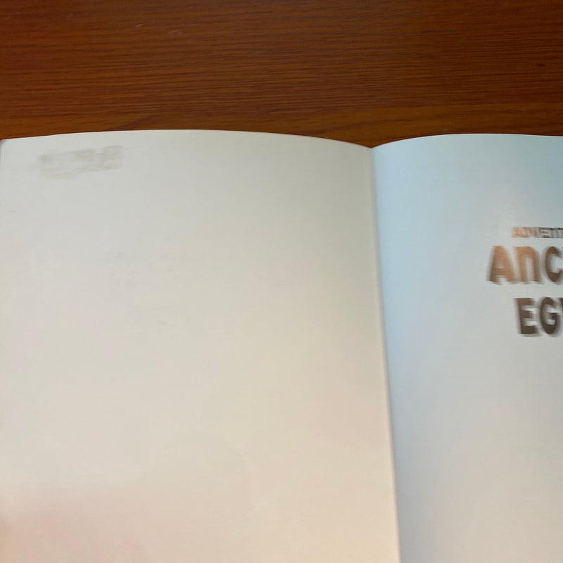 Adventures in Ancient Egypt by Linda Bailey