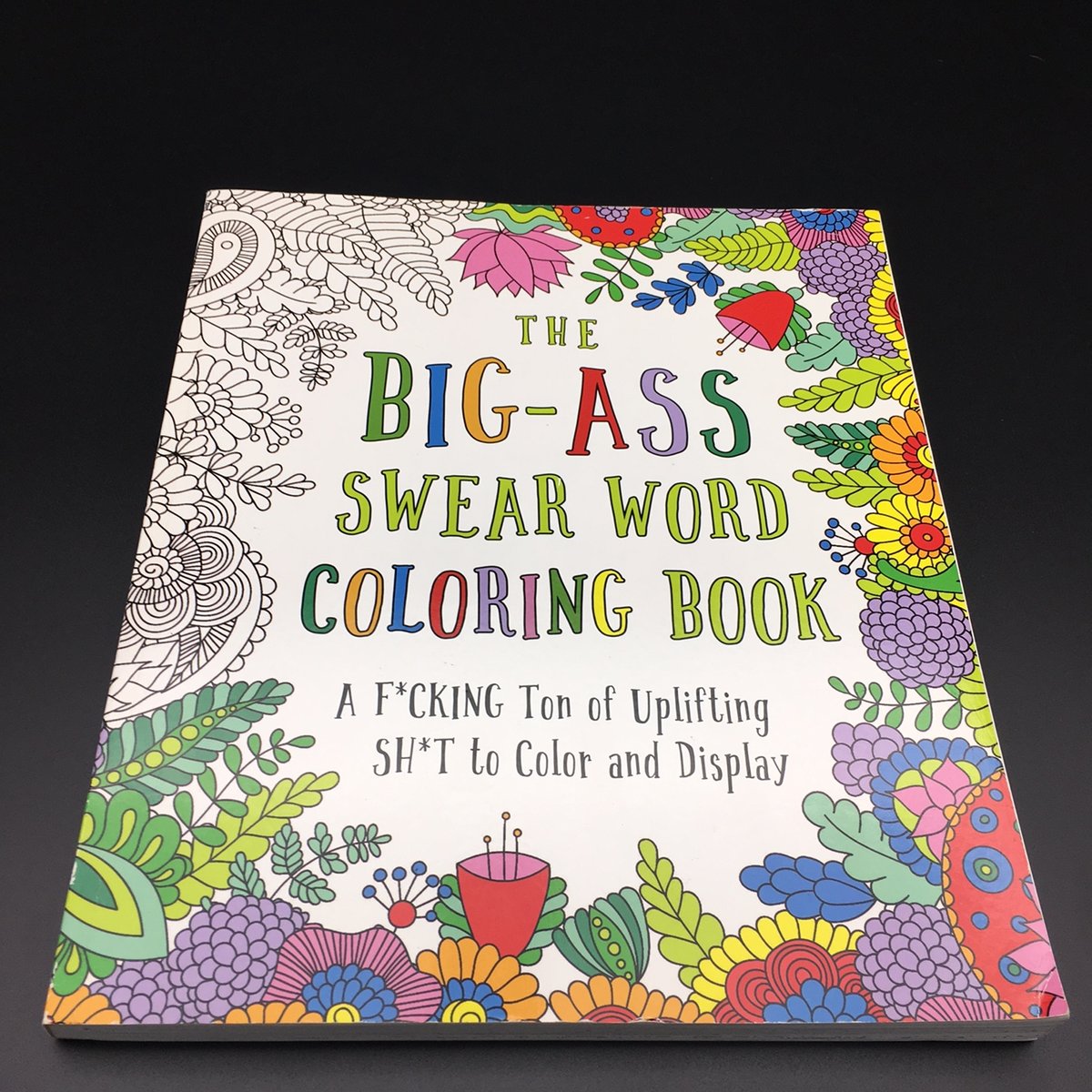 The Big-Ass Swear Word Coloring Book by Caitlin Peterson