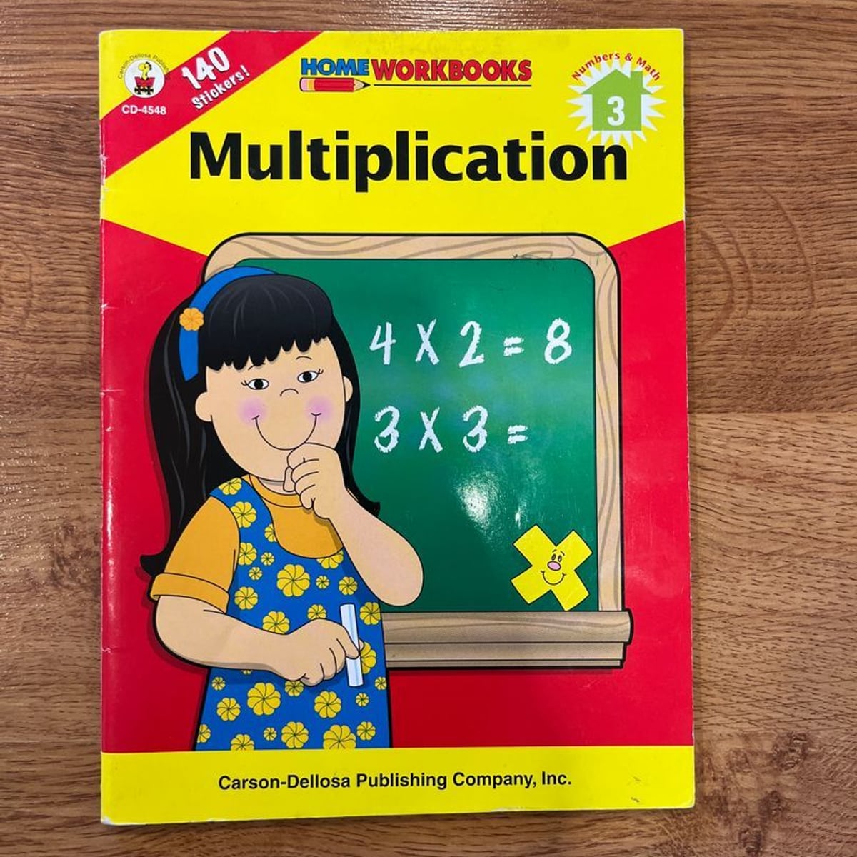 Multiplication, Grade 3 by Carson-Dellosa Publishing Staff