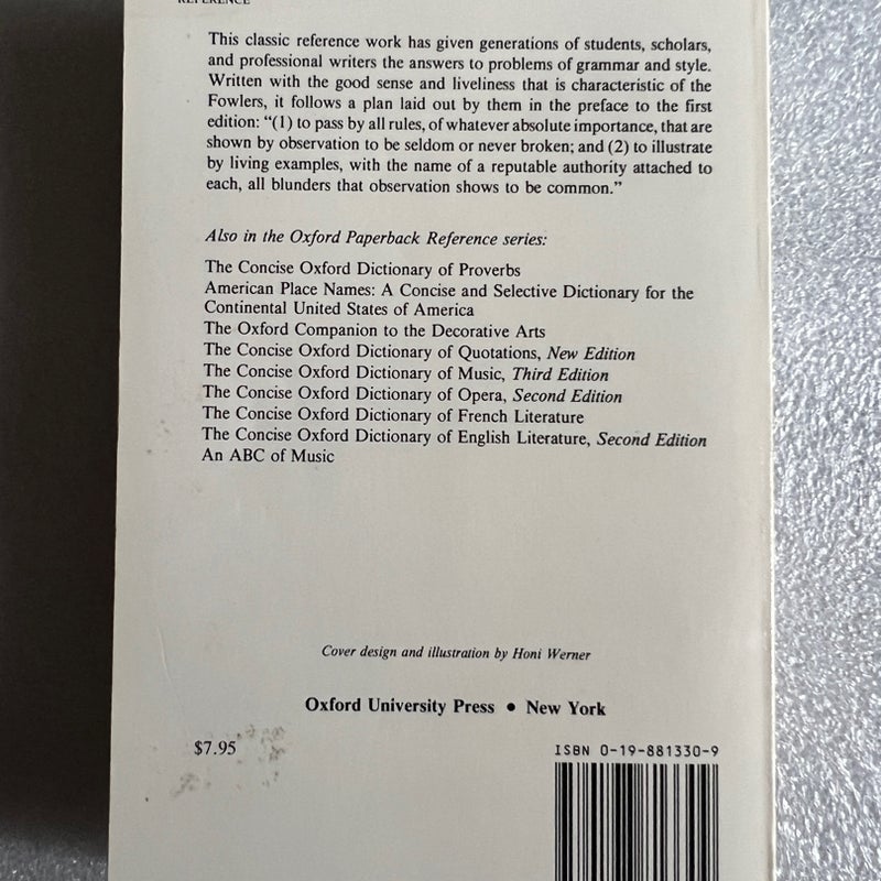 The King's English by H. W. Fowler, Paperback | Pangobooks