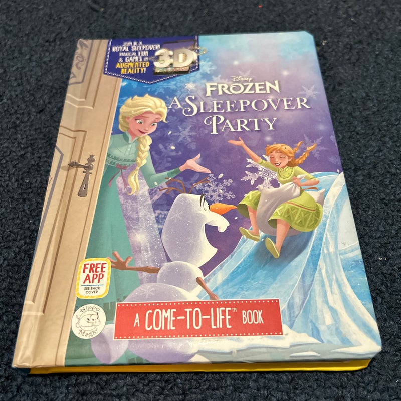 Disney Frozen a Sleepover Party by Caroline Silva, Brittany Rubiano