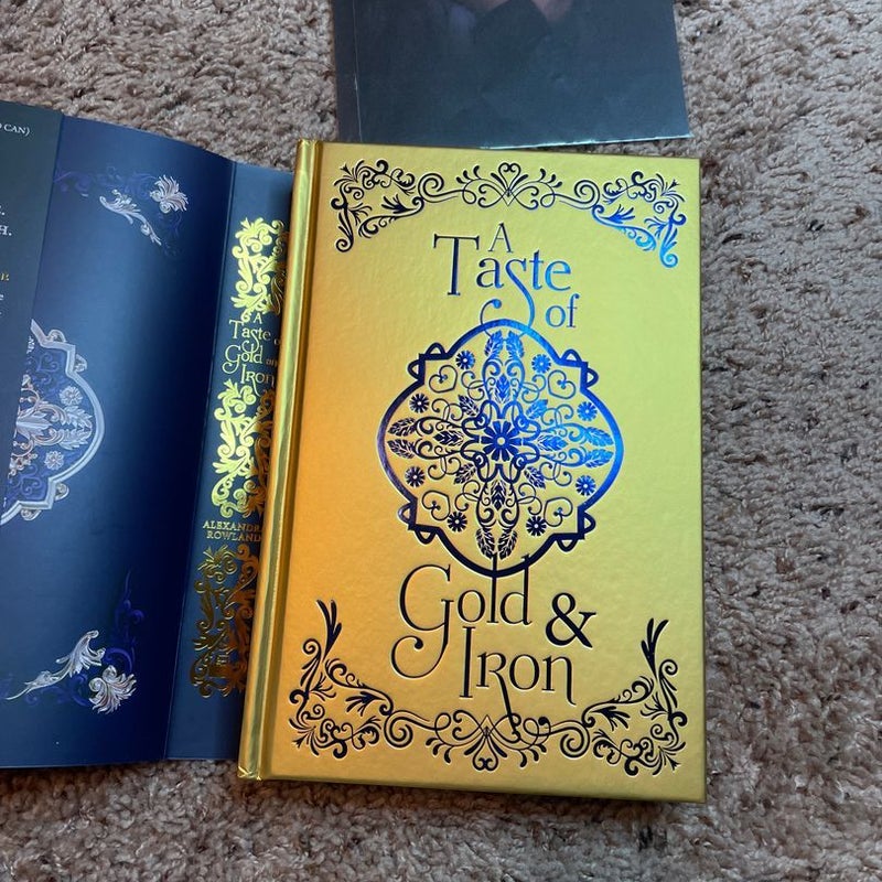 A Taste of Gold and Iron by Alexandra Rowland , Hardcover | Pangobooks
