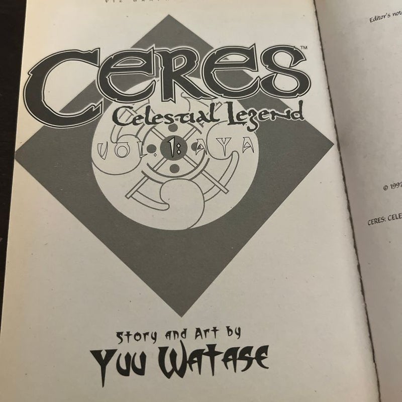 Ceres: Celestial Legend, Vol. 1