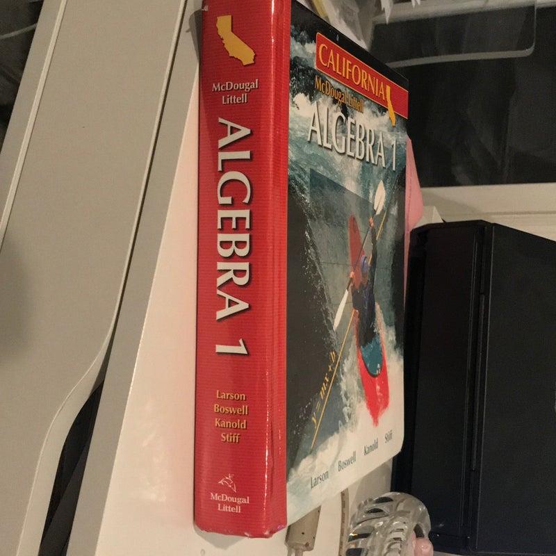 Holt Mcdougal Larson Algebra 1 California by McDougal-Littell ... Holt Mcdougal Larson Algebra 1 California by McDougal-Littell ...