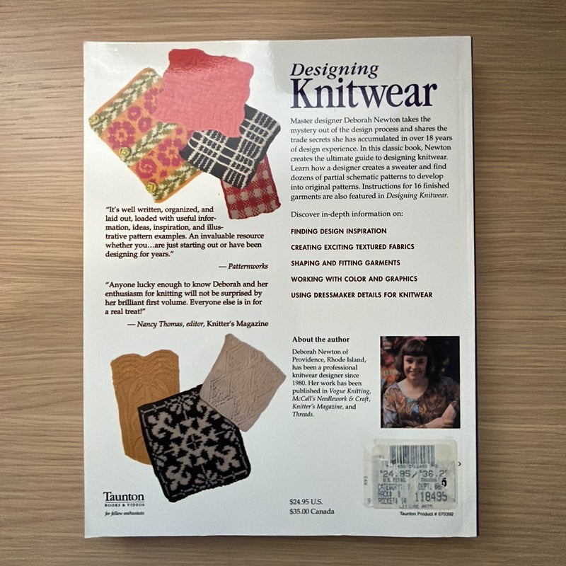 Designing Knitwear by Deborah Newton