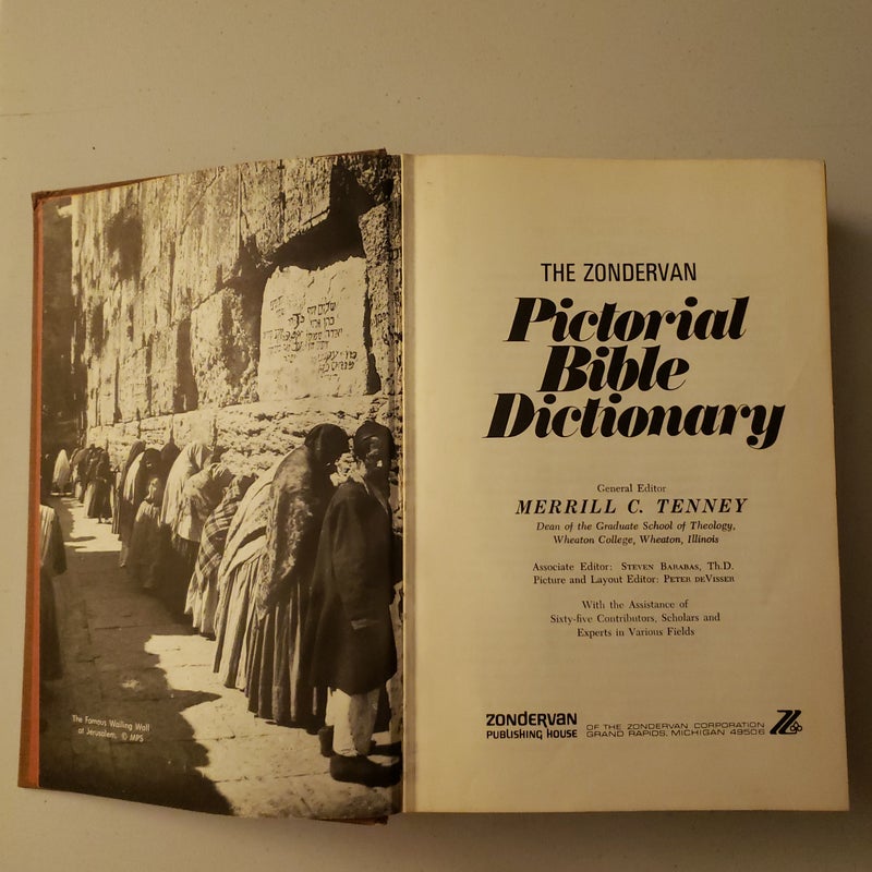 The Zondervan Pictorial Bible Dictionary by Tenney, Hardcover | Pangobooks