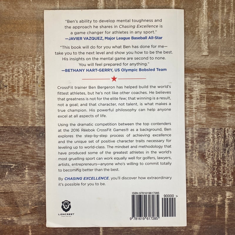 Chasing Excellence by Ben Bergeron, Paperback | Pangobooks