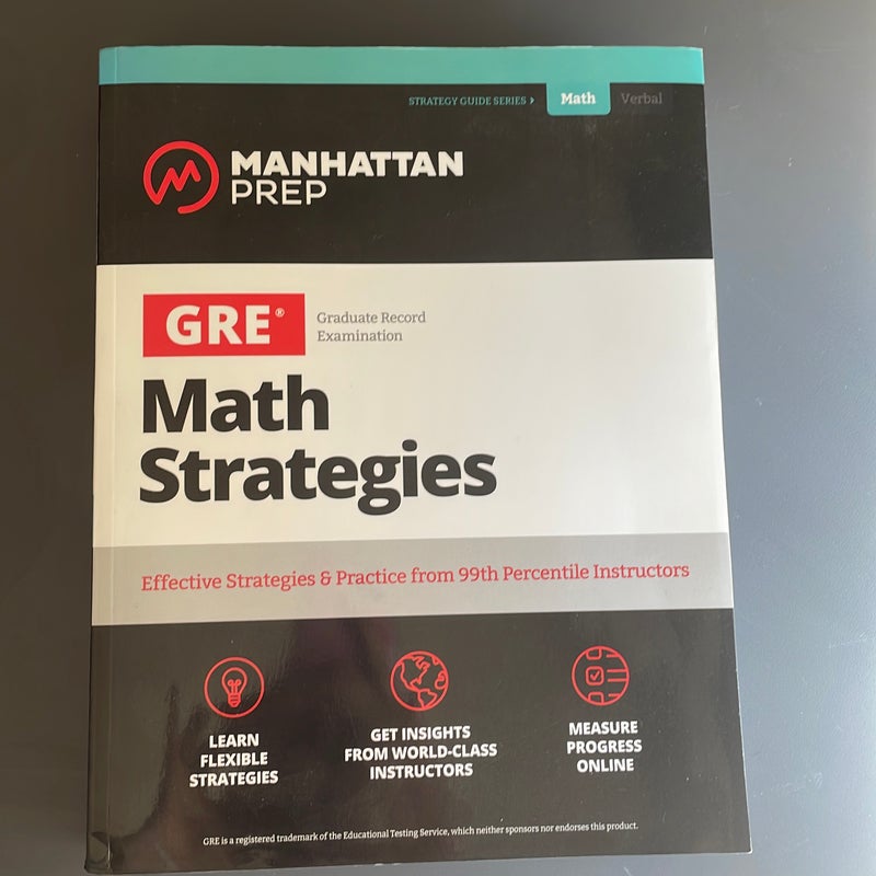 GRE Math Strategies by Manhattan Prep