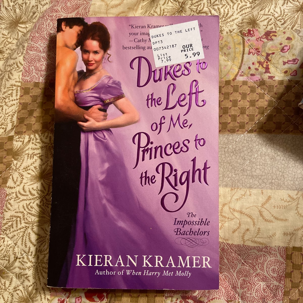 Dukes to the Left of Me, Princes to the Right by Kieran Kramer