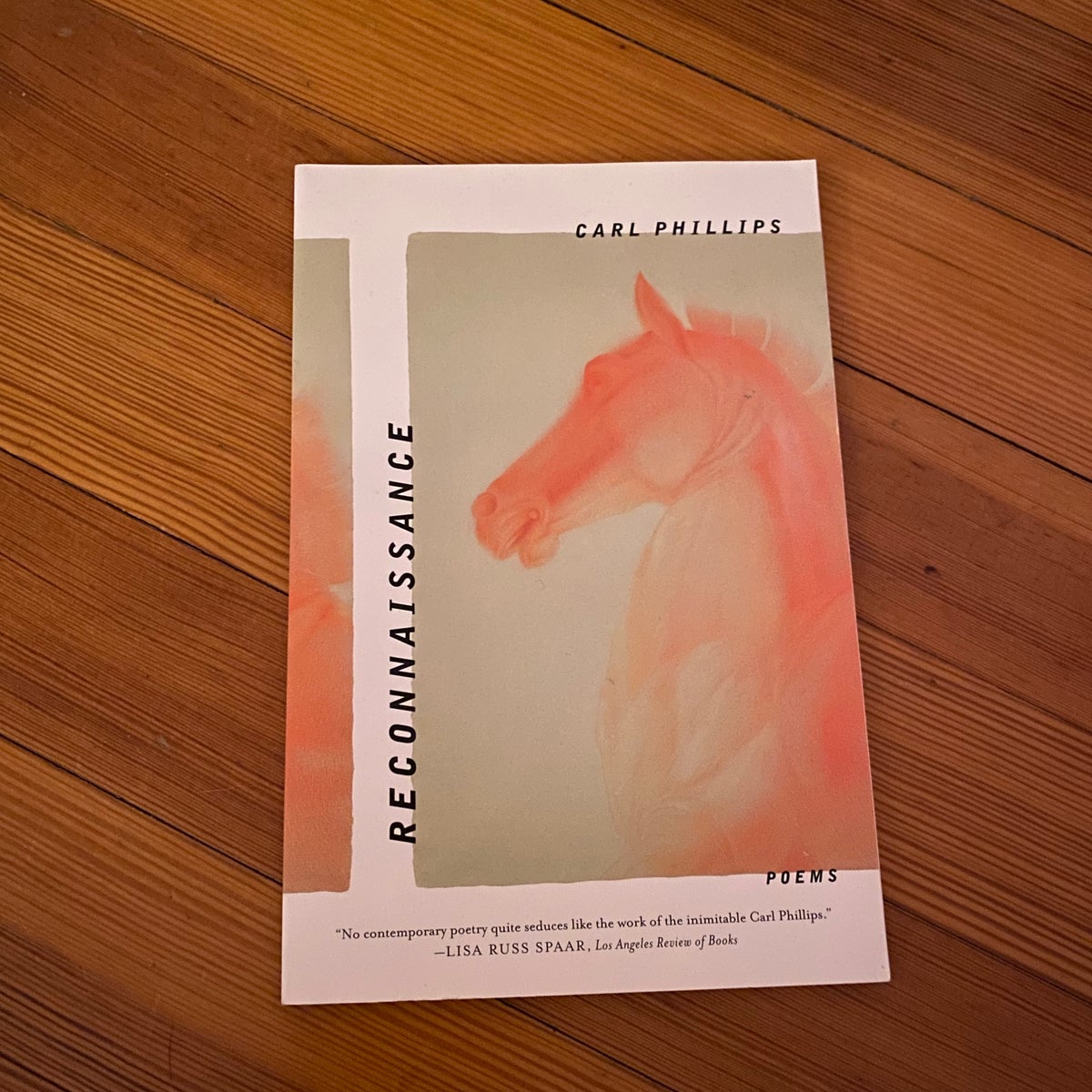 Reconnaissance: Poems by Carl Phillips, Jeff Clark