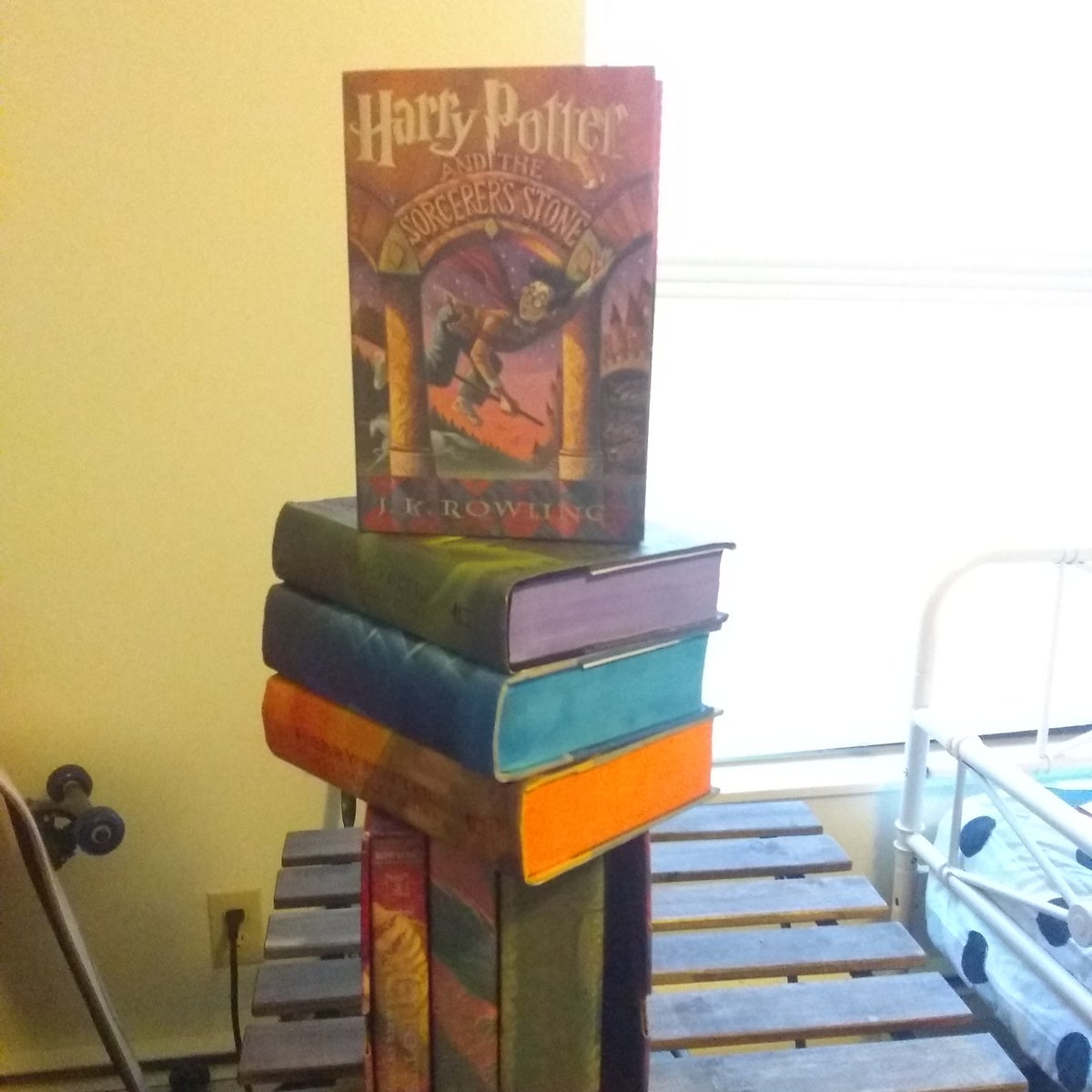 *SPRAYED EDGES* Harry Potter Full Collection by J.K. Rowling, Hardcover ...