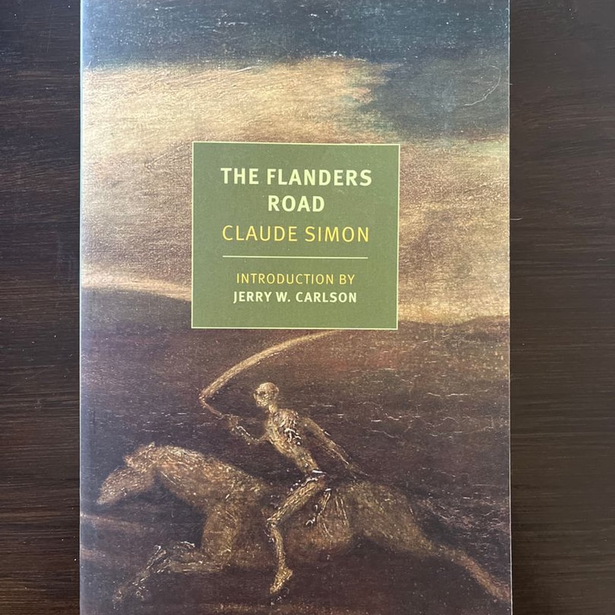 The Flanders Road by Claude Simon, Richard Howard, Jerry W. Carlson