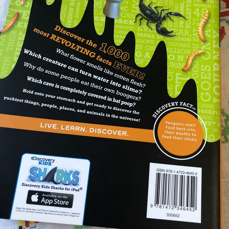 1000 Gross & Disgusting Facts by Discovery Kids , Hardcover | Pangobooks