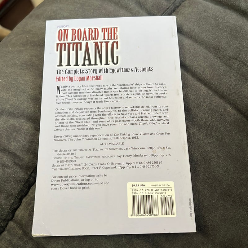 On Board the Titanic by Stephen Spignesi, Paperback | Pangobooks