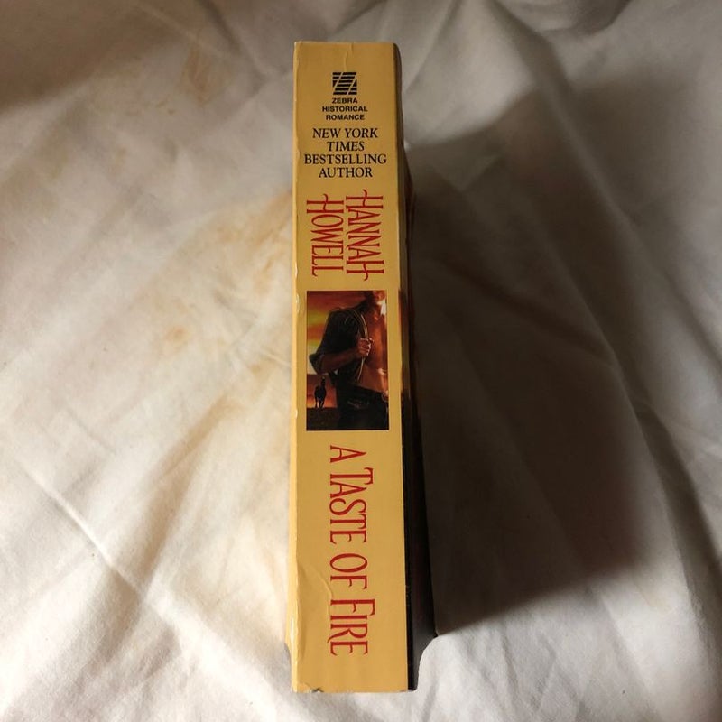 Taste of Fire by Hannah Howell, Paperback | Pangobooks