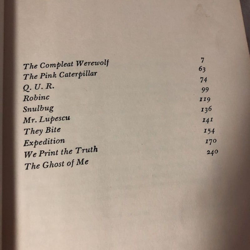 The Complete Werewolf by Anthony Boucher, Hardcover | Pangobooks