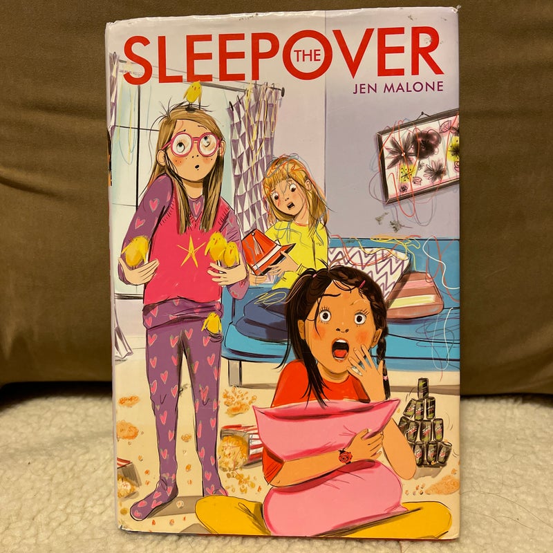 The Sleepover by Jen Malone, Hardcover | Pangobooks