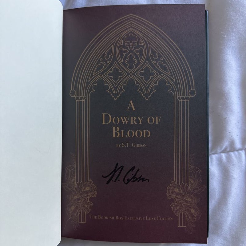 A Dowry of Blood by S. T. Gibson, Hardcover | Pangobooks
