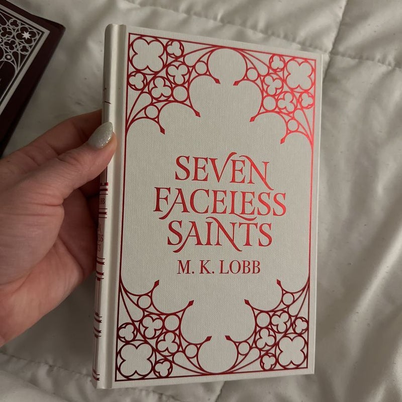 Seven Faceless Saints by M. K. Lobb, Hardcover | Pangobooks