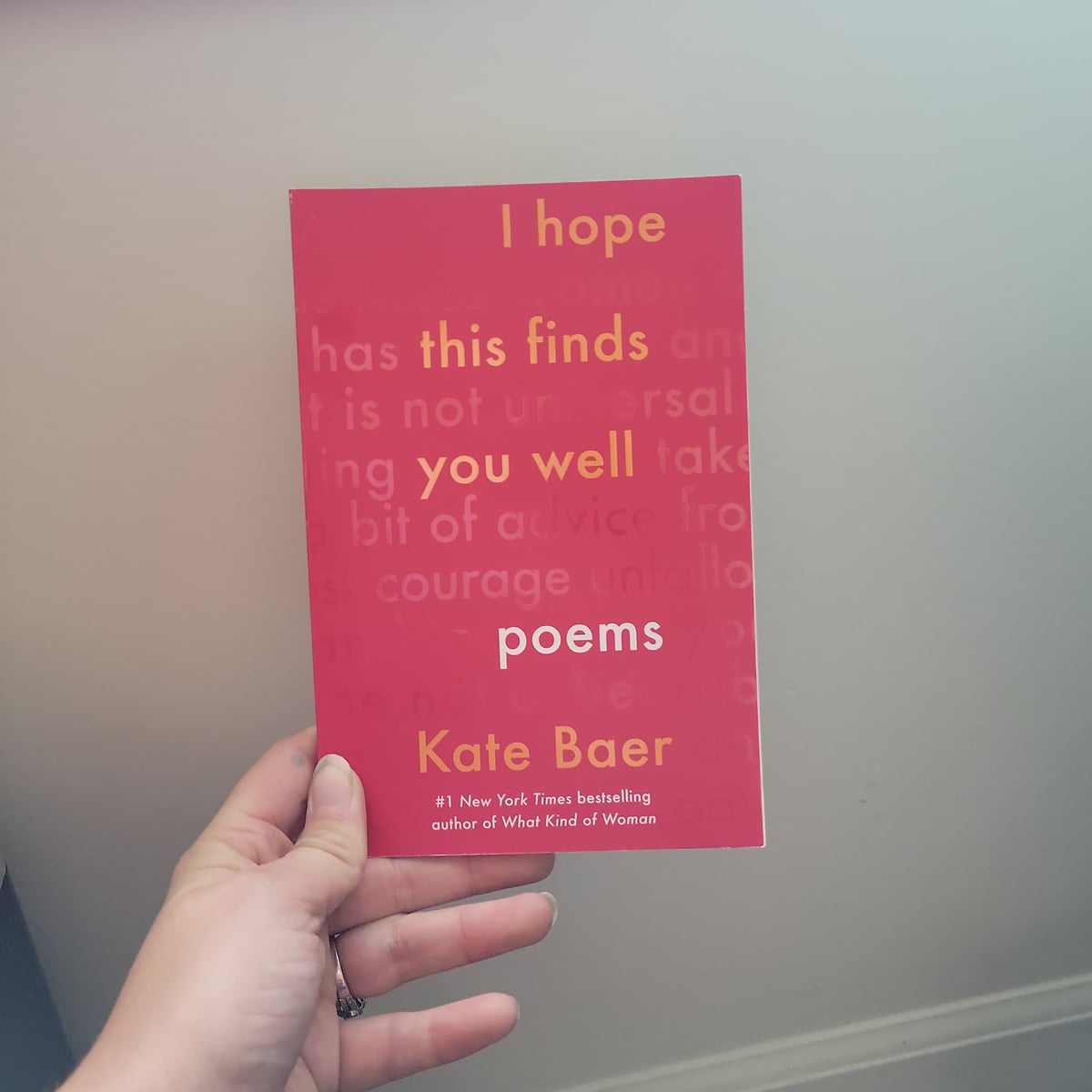 I Hope This Finds You Well