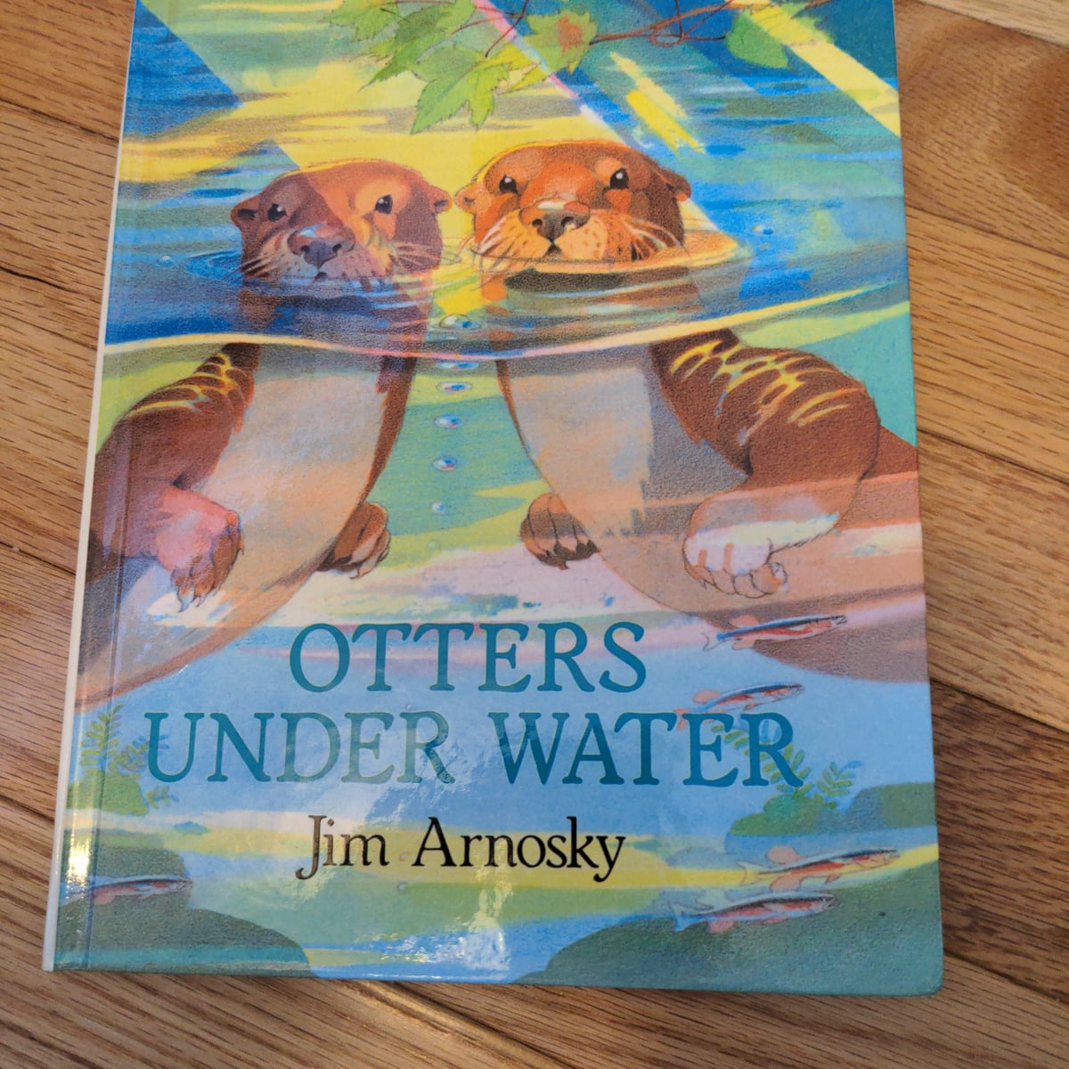 Otters under Water by Jim Arnosky