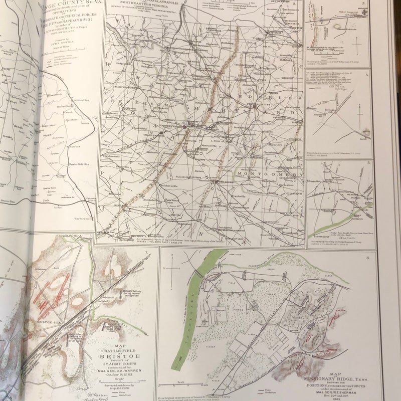 The Official Military Atlas of the Civil War by G. B. Davis