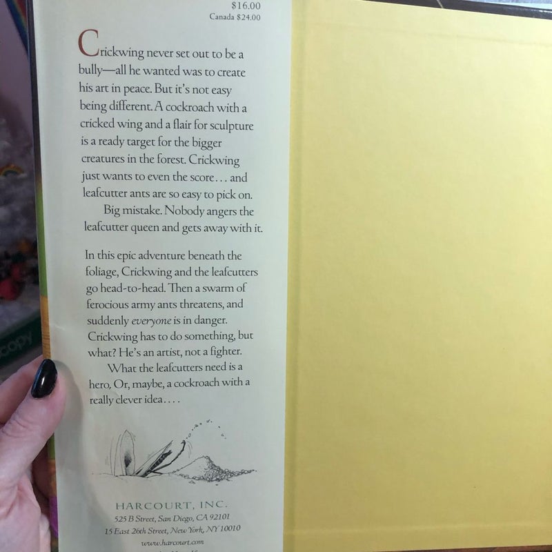 Crickwing by Janell Cannon