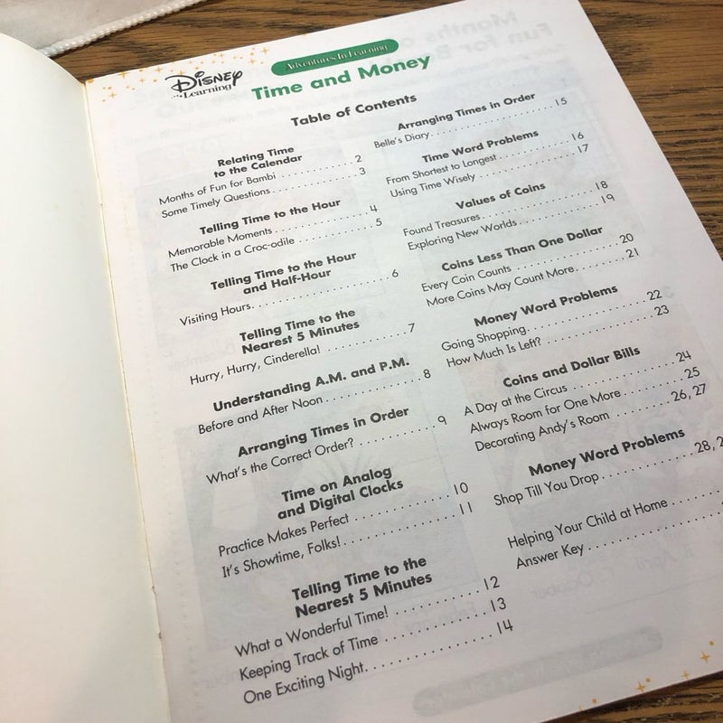 Disney Learning Time and Money by Bendon Publishing , Paperback ...