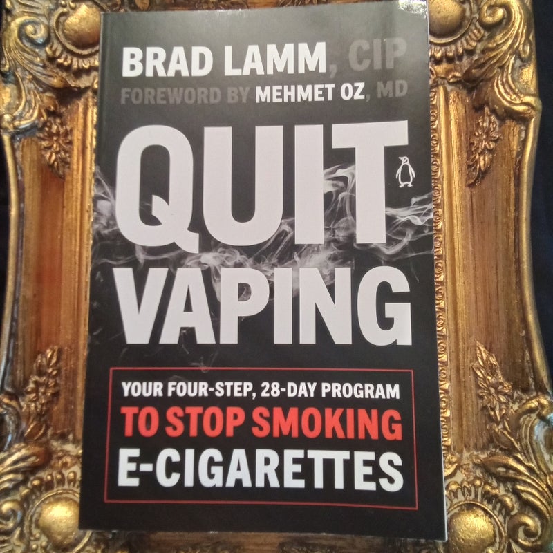 Quit Vaping by Brad Lamm, Mehmet Oz